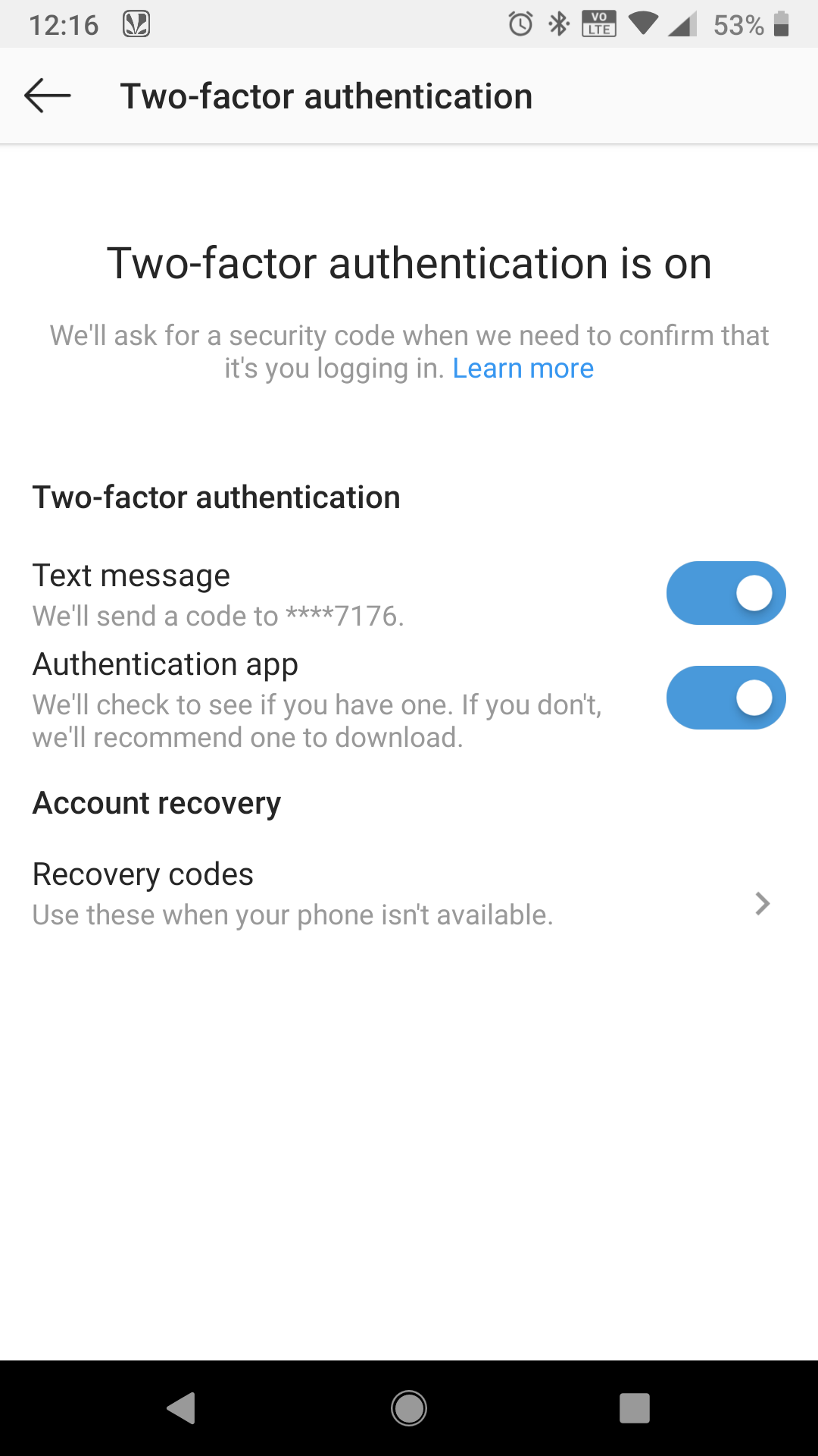 How to turn on two-factor authentication on Instagram. – TibCERT ...