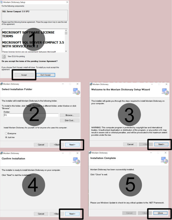 Install Monlam Dictionary on Windows – TibCERT Knowledge Base