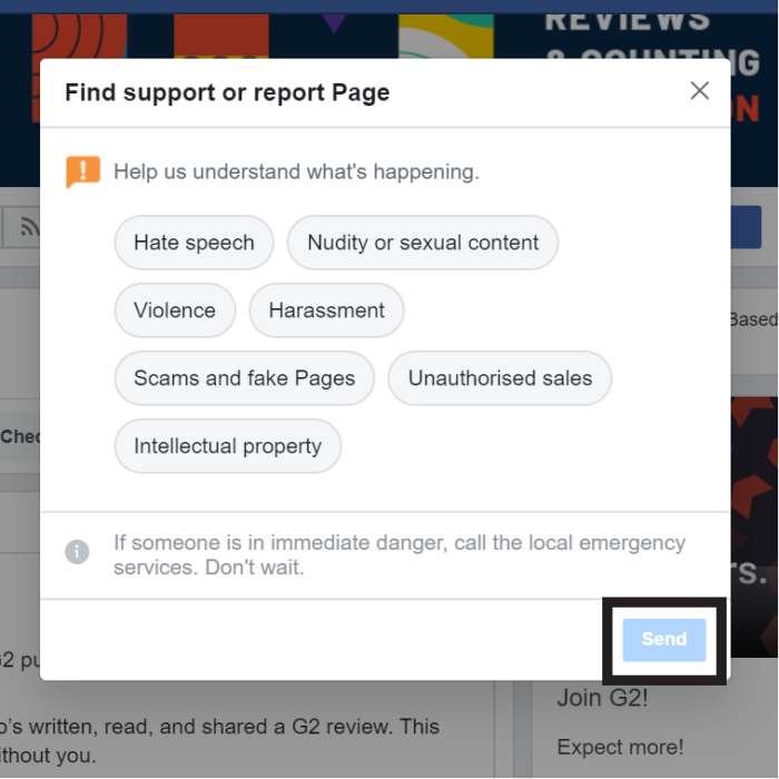 How to report content or fake profile in facebook? – TibCERT Knowledge Base