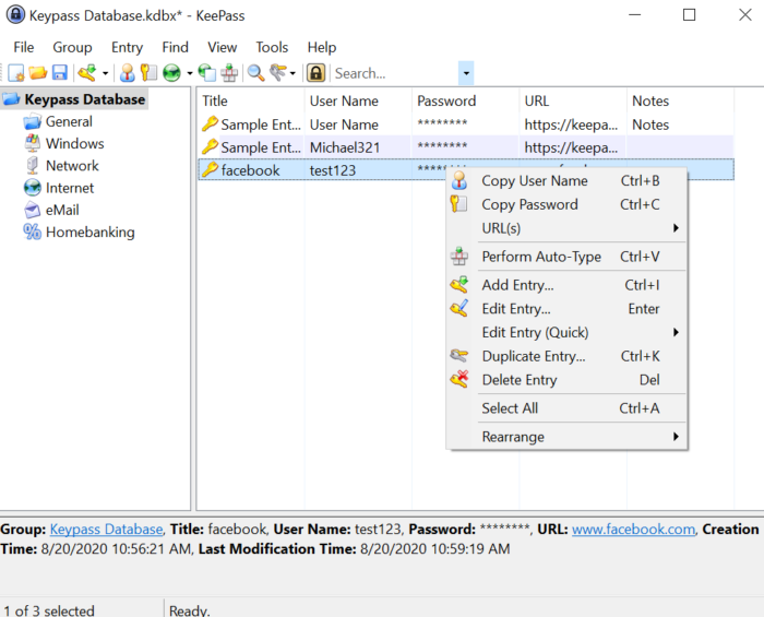 INSTALLATION AND SET UP OF KEEPASS PASSWORD MANAGER FOR WINDOWS, MAC AND LINUX SYSTEMS – TibCERT ...