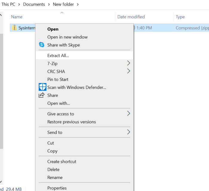 INSTALLATION AND SET UP OF SYS-INTERNALS TOOL – TibCERT Knowledge Base