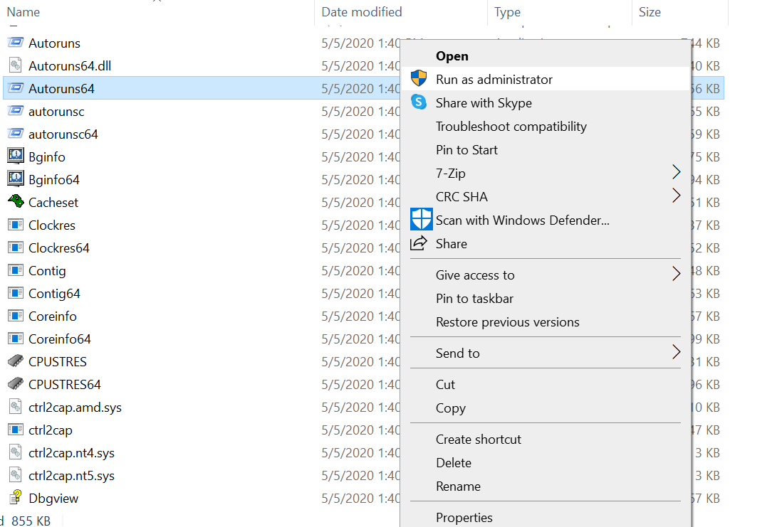 INSTALLATION AND SET UP OF SYS-INTERNALS TOOL – TibCERT Knowledge Base
