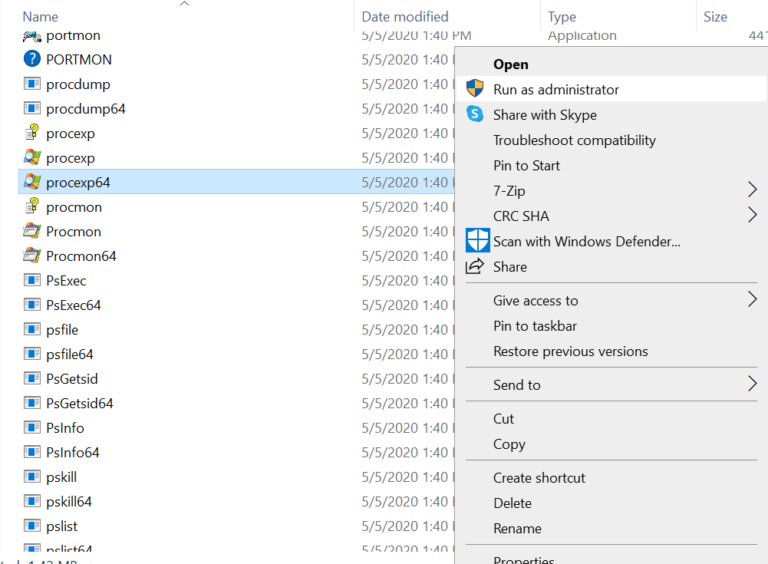INSTALLATION AND SET UP OF SYS-INTERNALS TOOL – TibCERT Knowledge Base