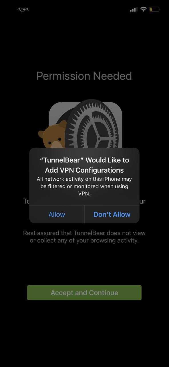 TunnelBear VPN on Android & iOS – TibCERT Knowledge Base