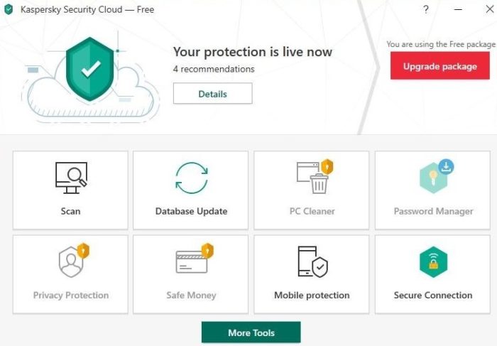 Installation and set up of a free antivirus software for Windows ...