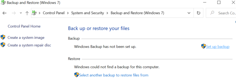 Importance of data backup and recovery in Windows – TibCERT Knowledge Base