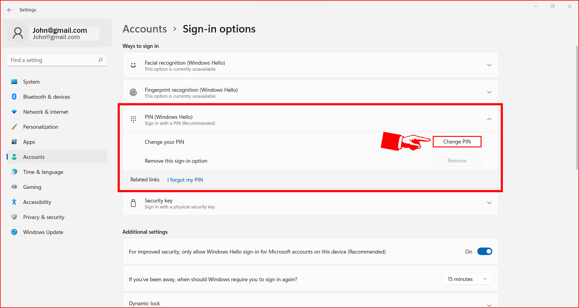 How to Change or Reset your Windows Login Password – TibCERT Knowledge Base