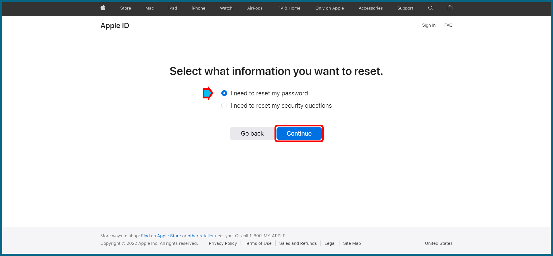 How to Change or Reset Apple ID Password – TibCERT Knowledge Base