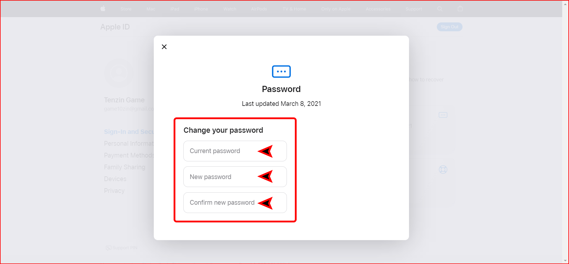 How to Change or Reset Apple ID Password – TibCERT Knowledge Base