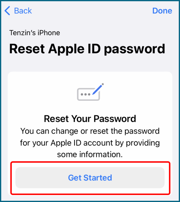 How to Change or Reset Apple ID Password – TibCERT Knowledge Base