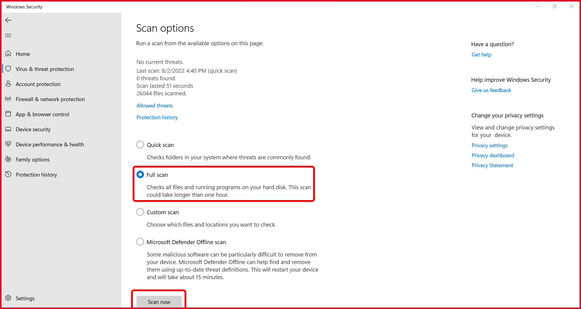 How to Check Your Windows for Viruses and Malware – TibCERT Knowledge Base