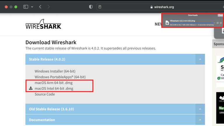 How To Install And Set Up Wireshark In Macos And Capture Packets Using 7391